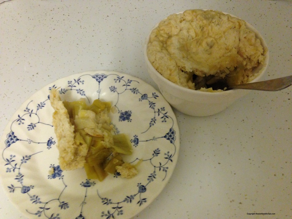 RECIPE-Leek Pudding – thewartimekitchen.com